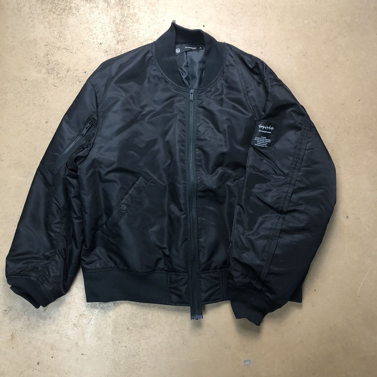 GU × Undercover GU x Undercover FreedomNoise Bomber Jacket | Grailed