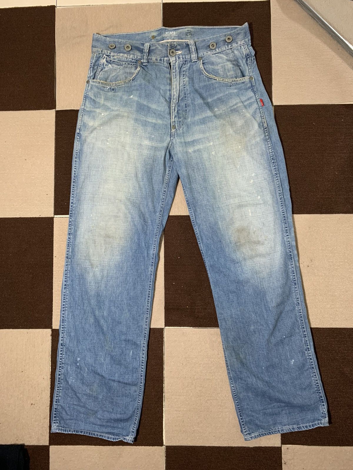Wtaps rare vintage MADE IN JAPAN 🇯🇵 WTAPS buckleback jeans | Grailed