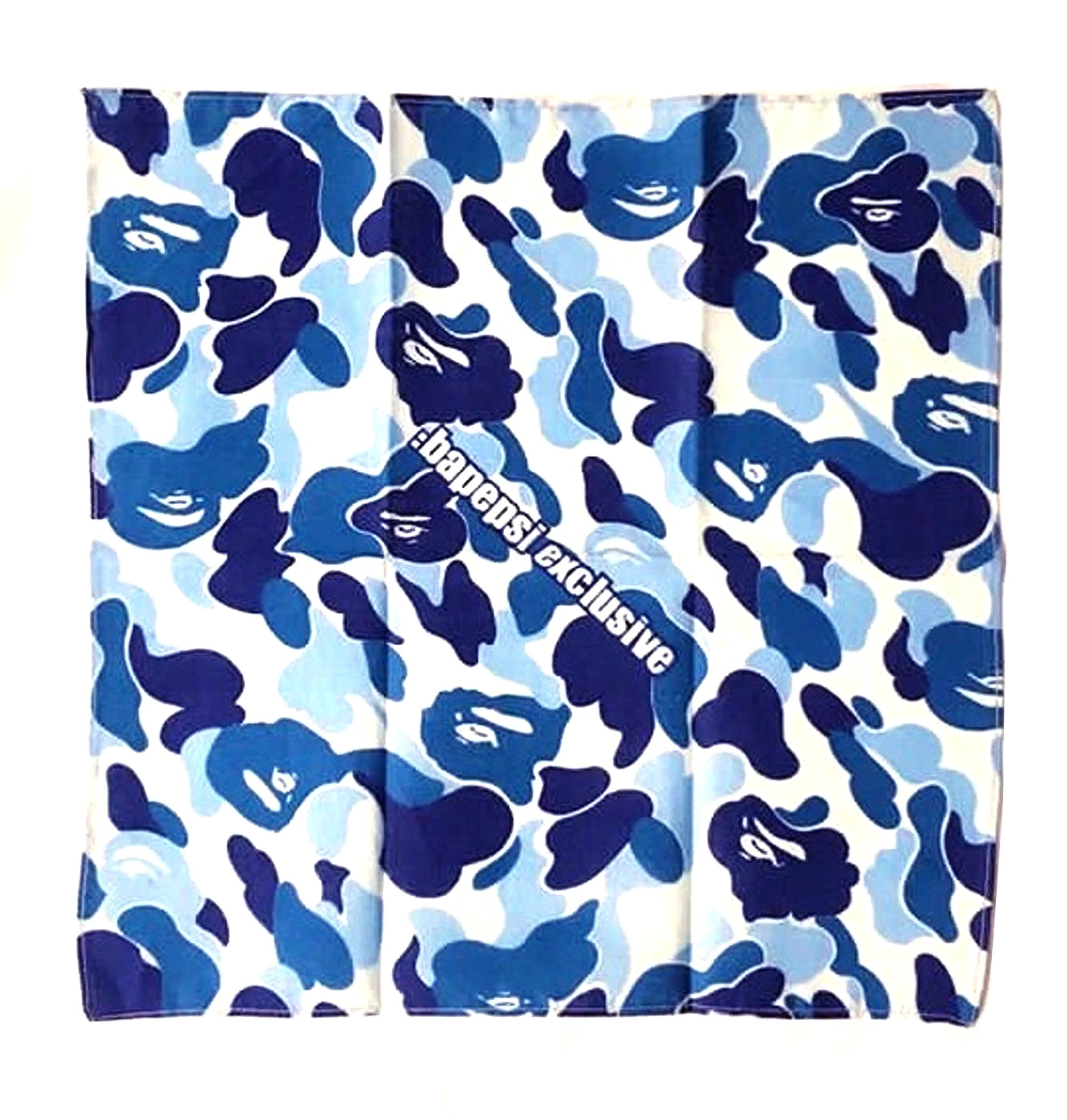 Bape × Nigo × Pepsi ️‍ 2001 Bape x Pepsi Pocket Square Handkerchief ...
