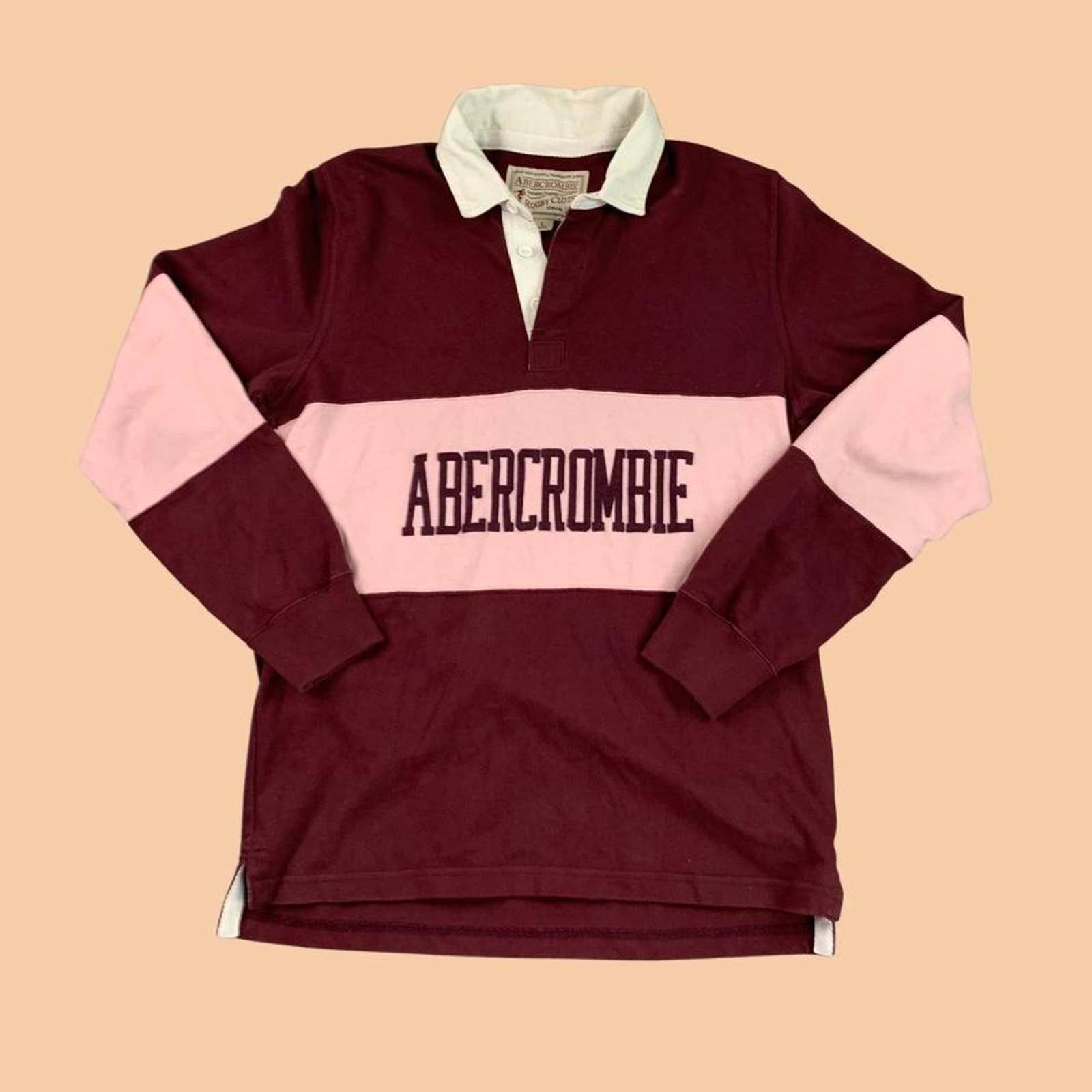 Abercrombie & Fitch Vintage 90s Abercrombie rugby shirt | Grailed