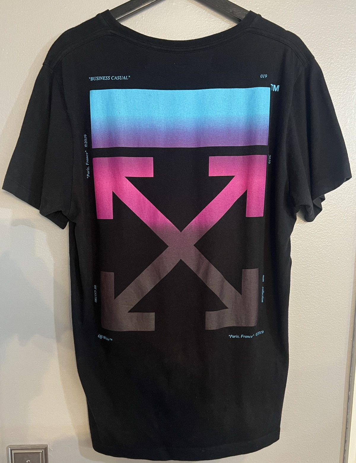 Off-White OFF WHITE Gradient Tee | Grailed