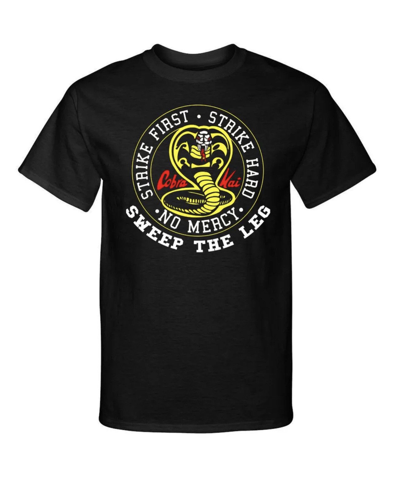 Other Cobra Kai Karate Kid No Mercy Sweep The Leg Graphic Shirt | Grailed