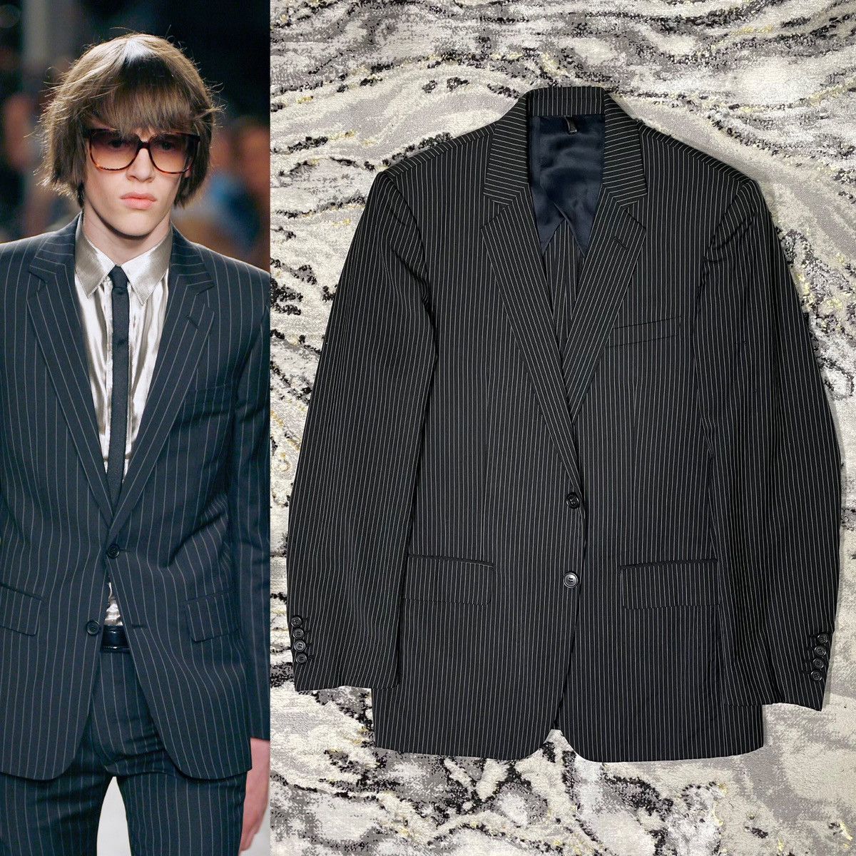 Dior × Hedi Slimane **NEED GONE** Dior Homme SS07 Striped Dior × Hedi Slimane **NEED GONE** Dior Homme SS07 Striped