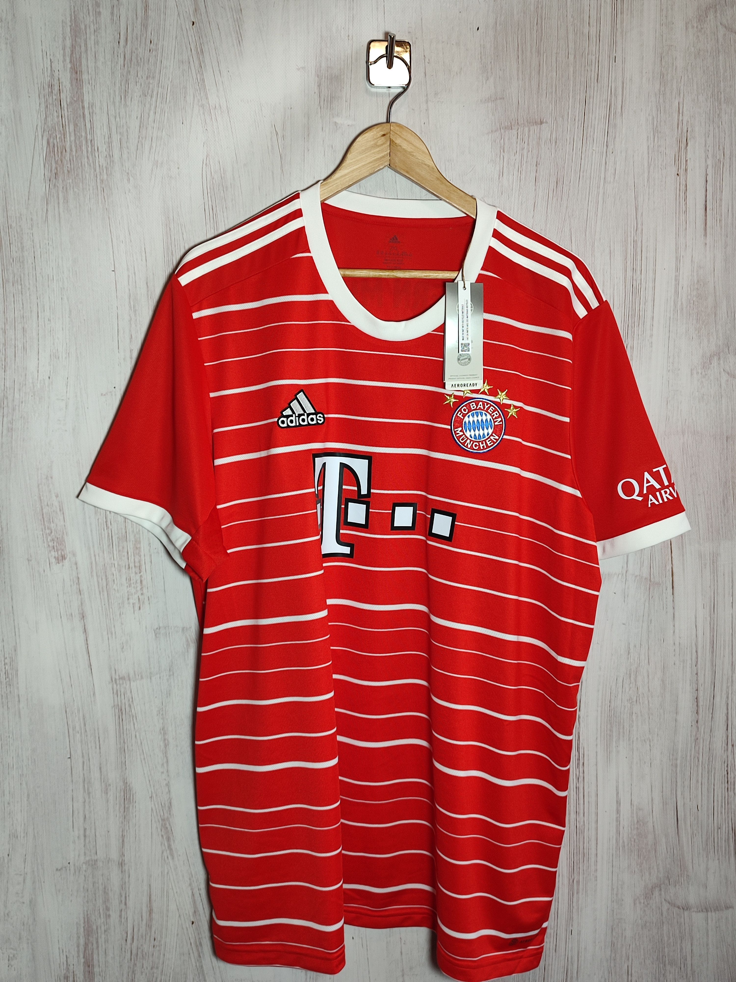Adidas FC Bayern Munich 2022 2023 home shirt jersey football kit | Grailed