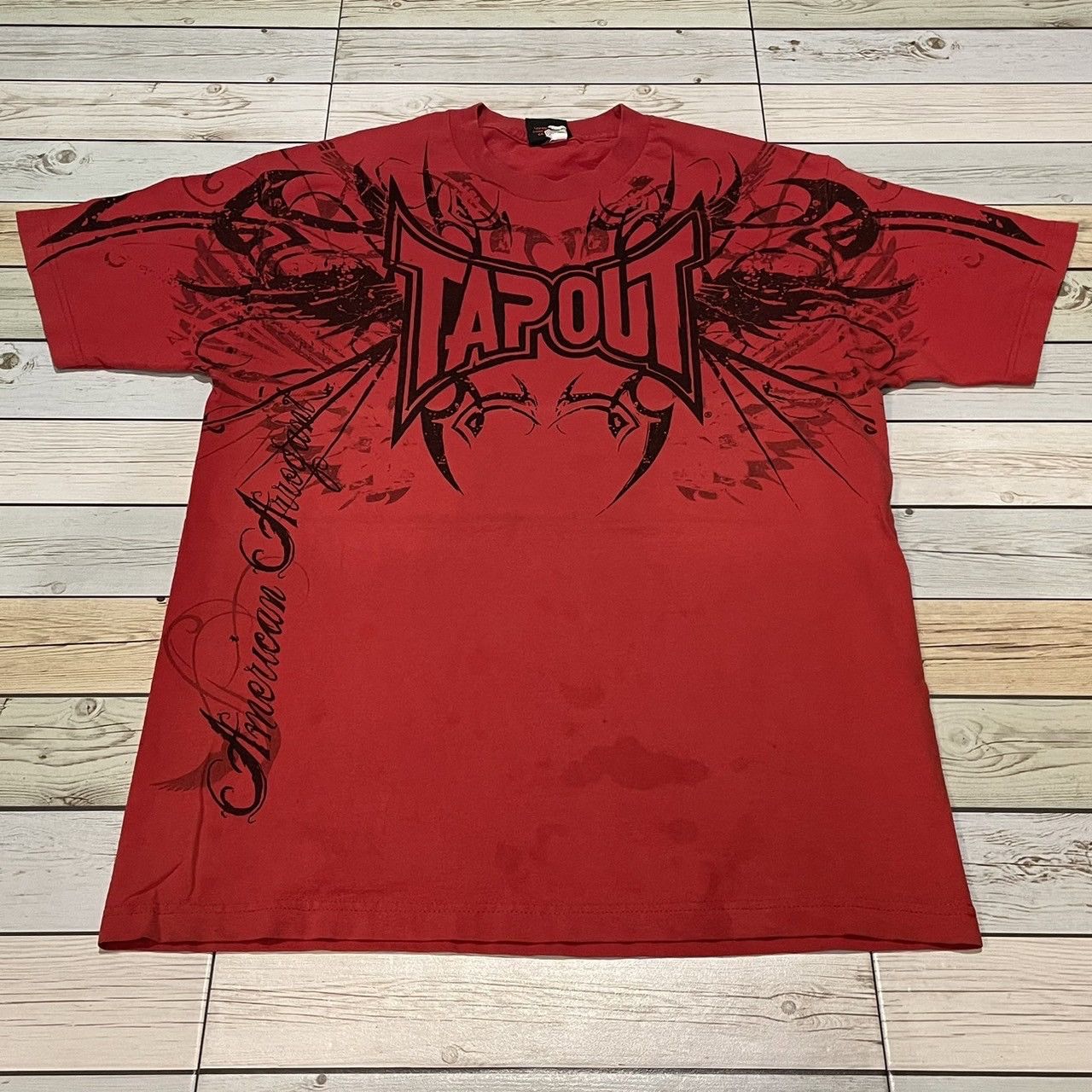 Affliction × Streetwear × UFC Y2K Tapout UFC Boxing Tee Affliction ...