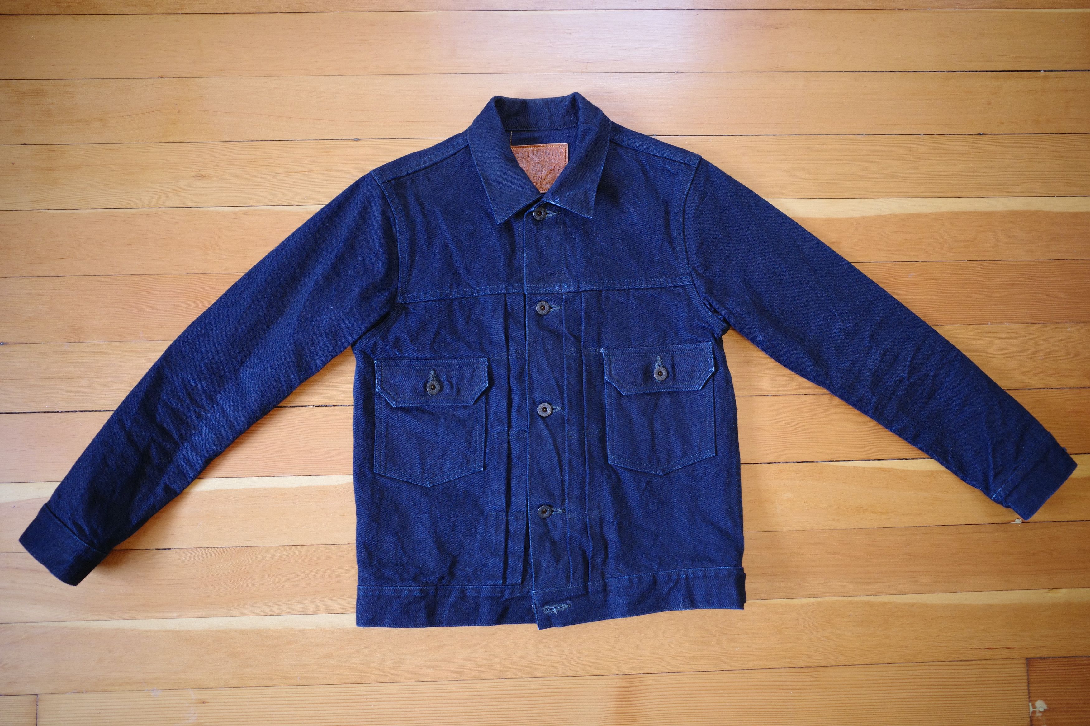 Oni ONI Type II jacket, 17oz Deep Indigo | Grailed