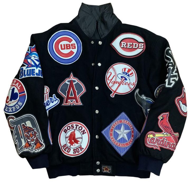 Jeff Hamilton Vintage JH Design Jeff Hamilton MLB Patch Logo Wool ...
