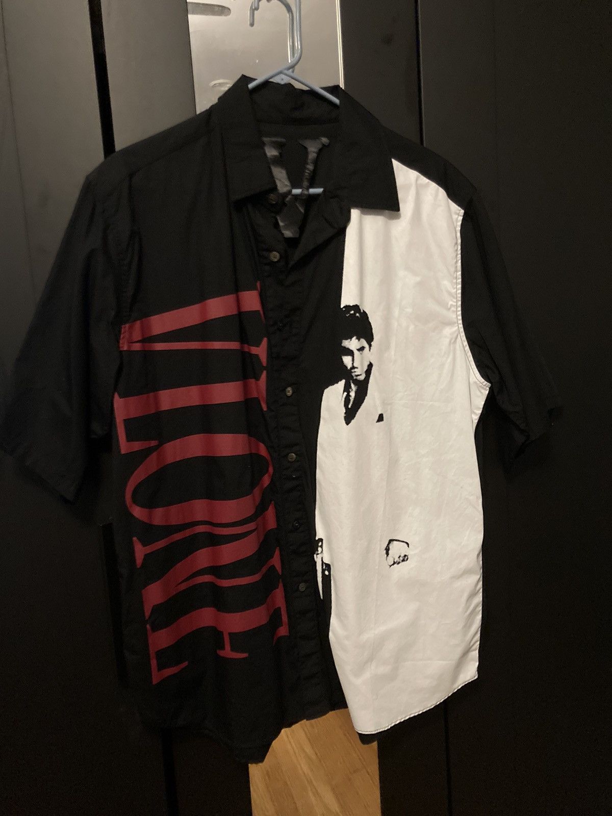 Vlone ScarFace Vlone Button Up | Grailed