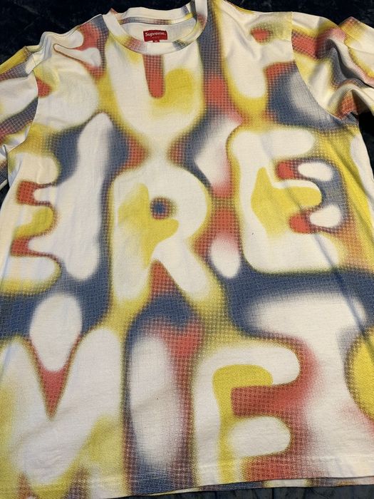 Supreme Supreme SS21 Y2K Looking Bubble Font Longsleeve | Grailed