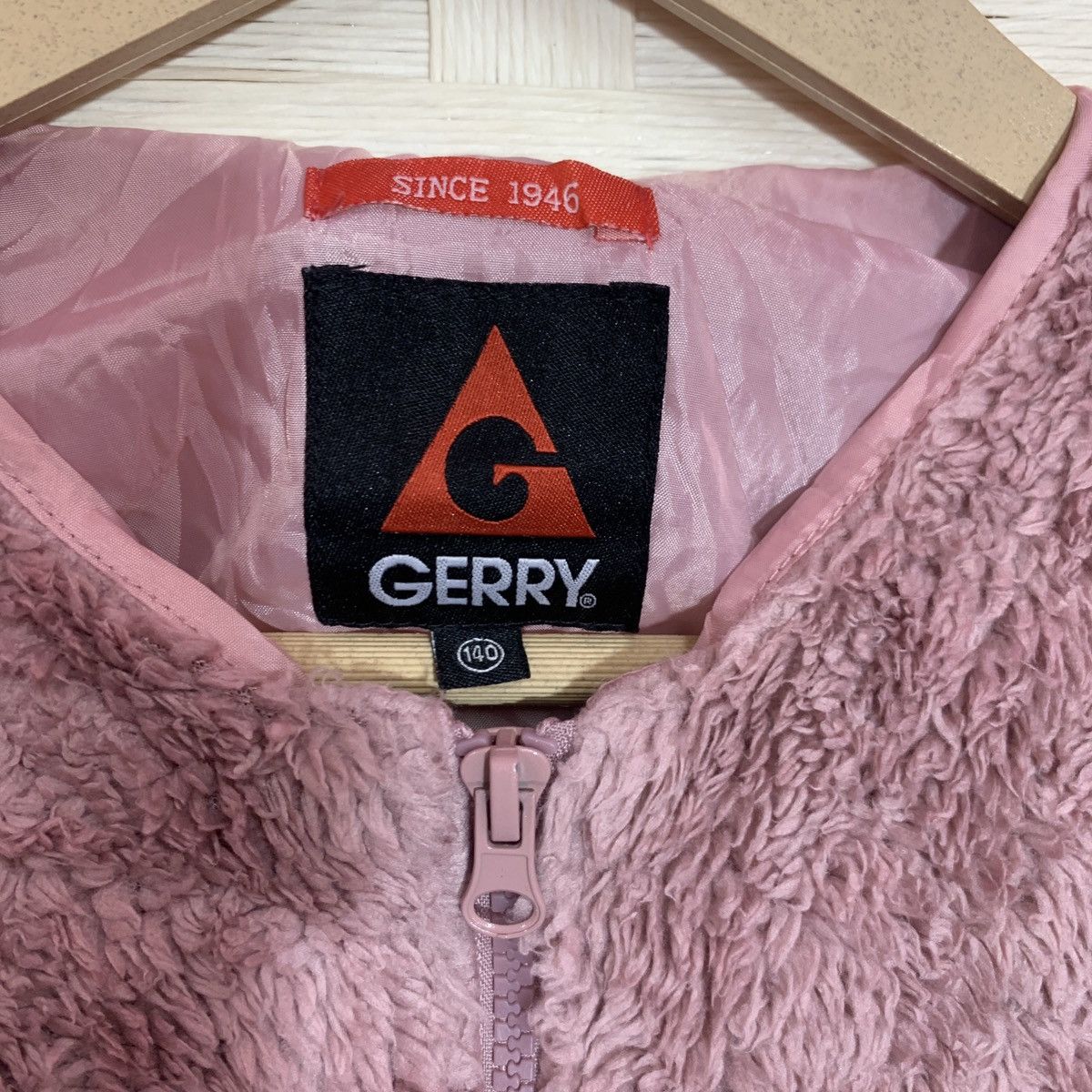 Japanese Brand Gerry Jacket Full Zipper Sherpa/Fleece Japanese brands ...