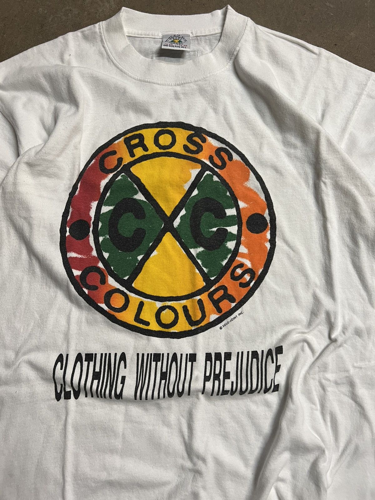 Rap Tees × Vintage Vintage 90's Cross Colours Tupac Shakur Logo Shirt ...