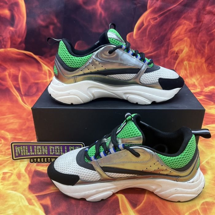 Dior b22 ‘silver green’ | Grailed