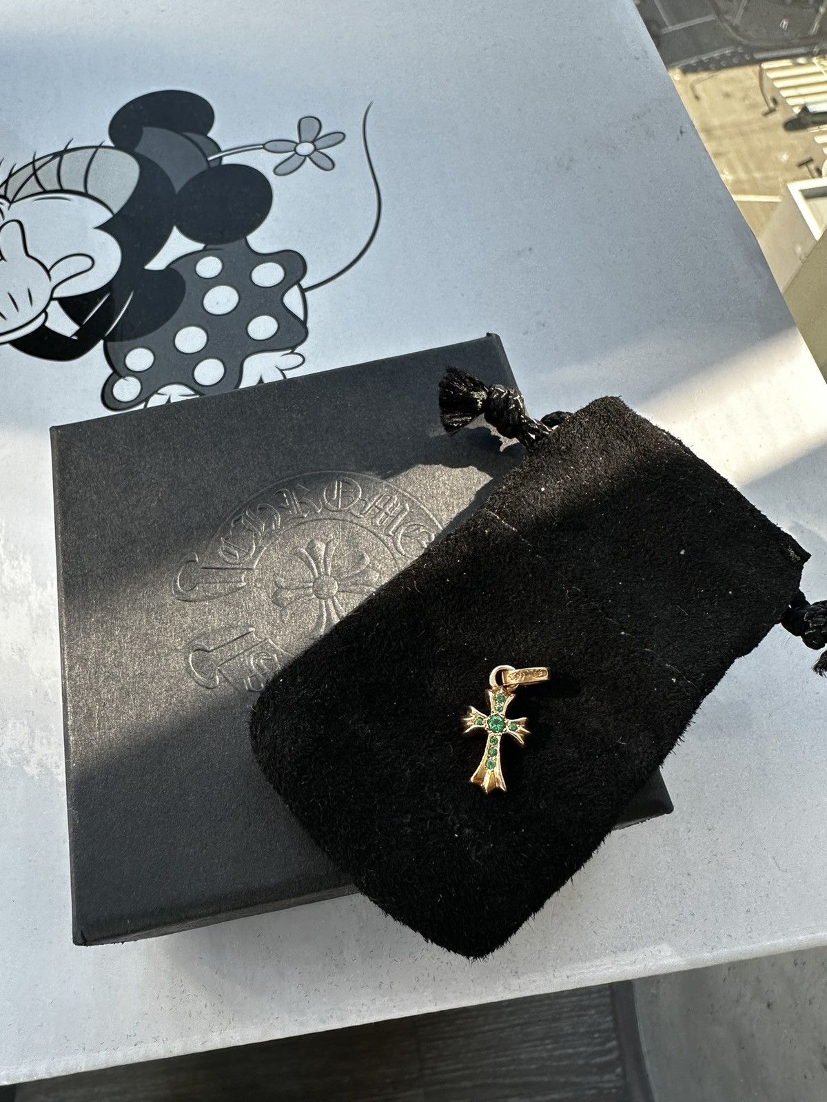 Chrome Hearts Chrome Hearts Gold Emerald Babyfat | Grailed