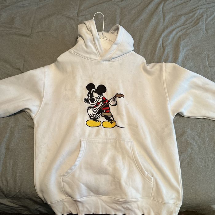 Revenge White Revenge Mickey Mouse Cobain Hoodie | Grailed