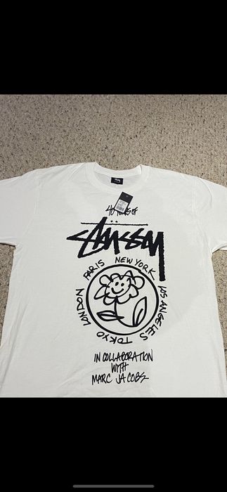 Stussy STUSSY X MARC JACOBS COLLAB T SHIRT | Grailed