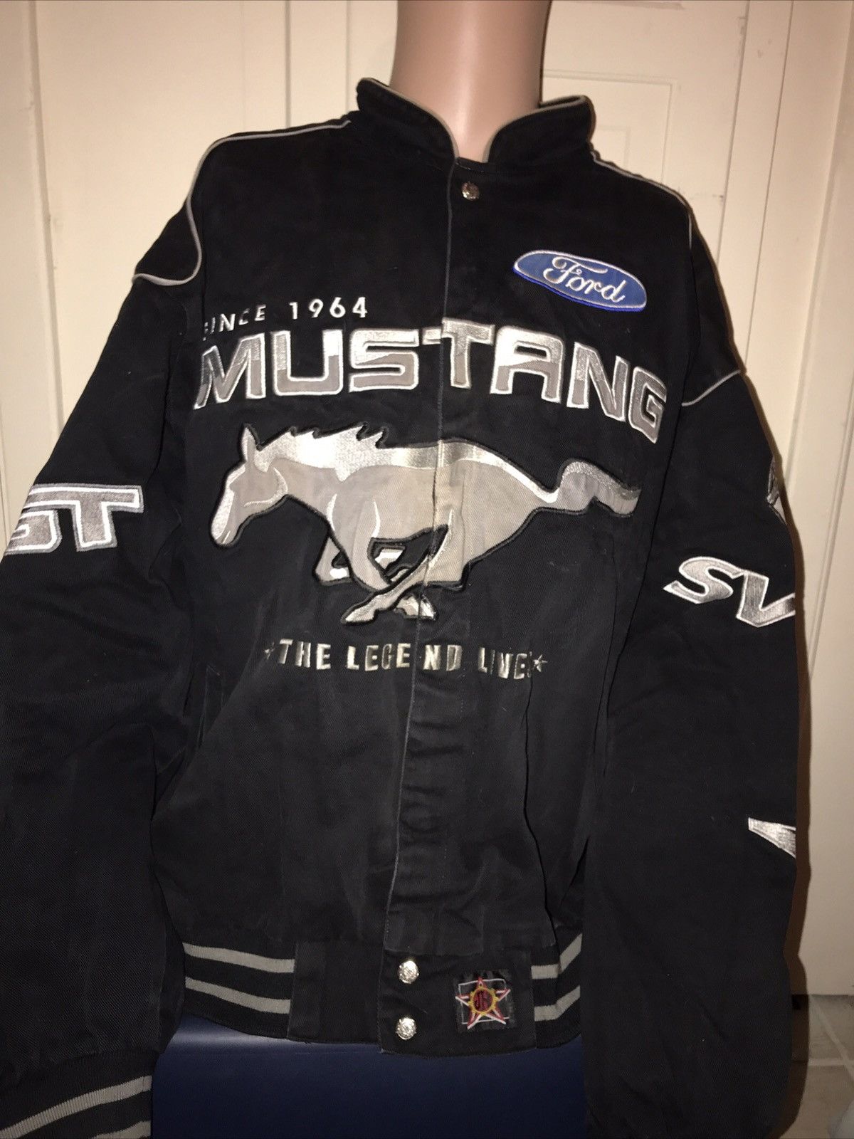 Jh Design JH Design Mustang 45th Anniversary Racing Jacket | Grailed