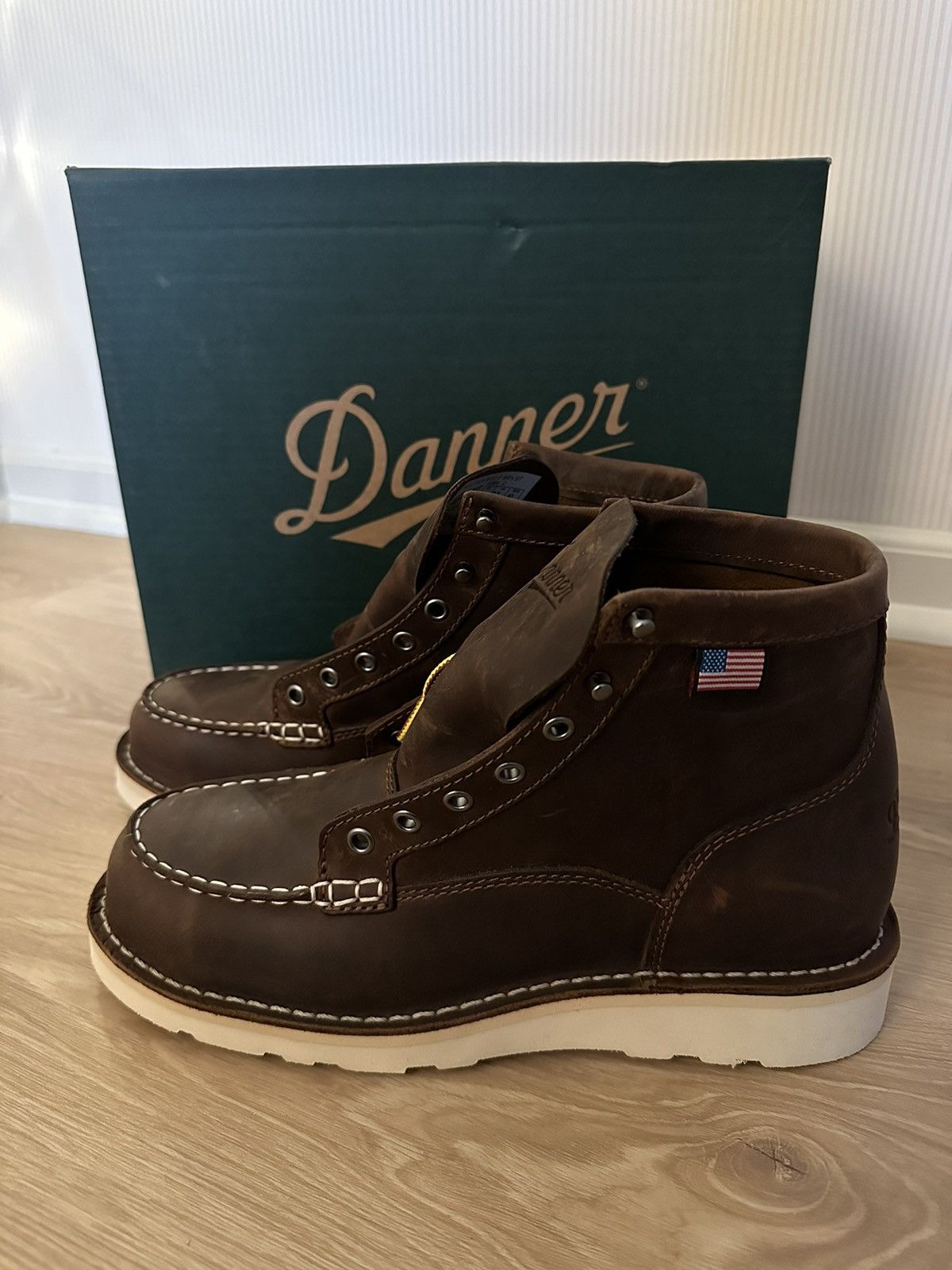 Danner Danner Bull Run Moc Steel Toe | Grailed