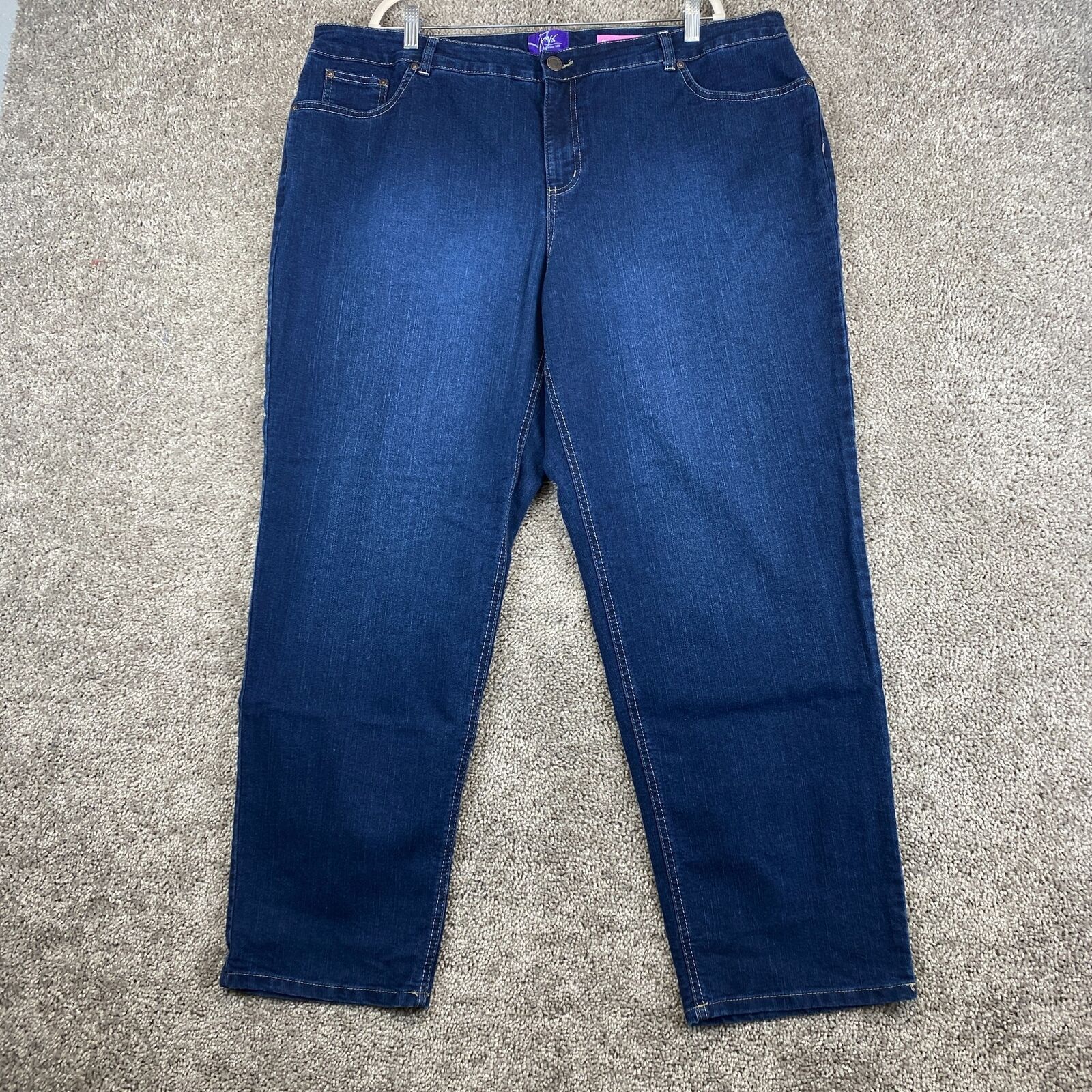 Vintage JMS Just My Size Classic Fit Straight Jeans Women's Plus Size ...