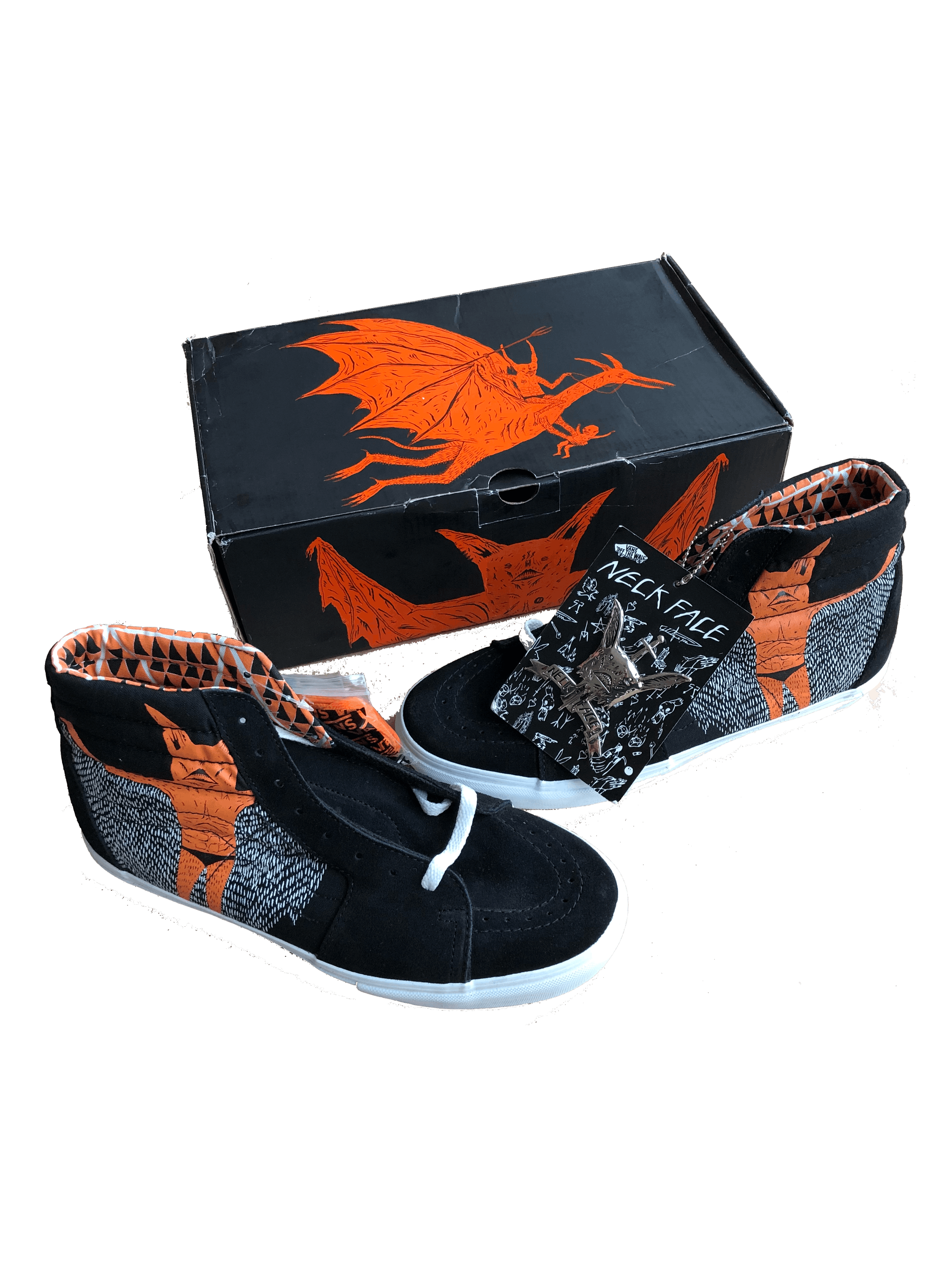 Neckface × Vans Neck Face x Vans Sk8 Hi (2008) | Grailed