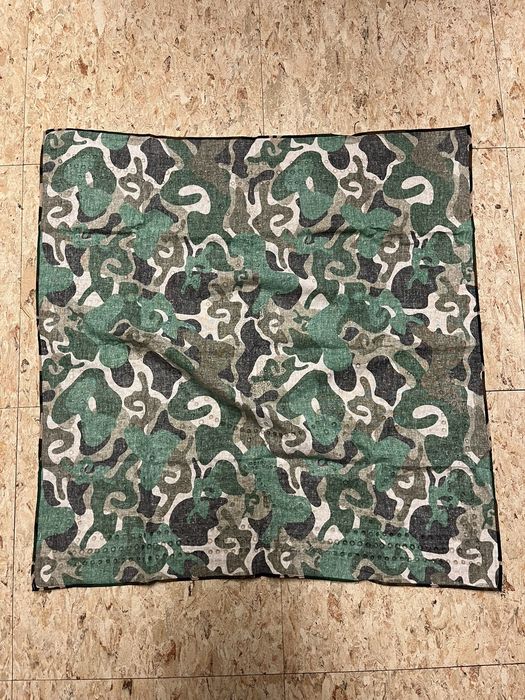 Goth Money Goth Money Studded Camo Soulja Rag Bandana | Grailed