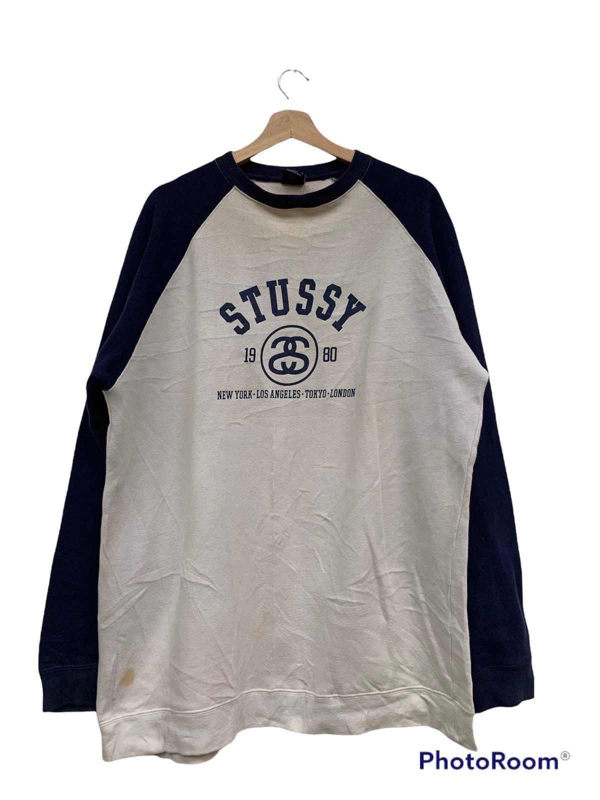 Streetwear × Stussy × Vintage STUSSY 1980 SWEATSHIRT | Grailed