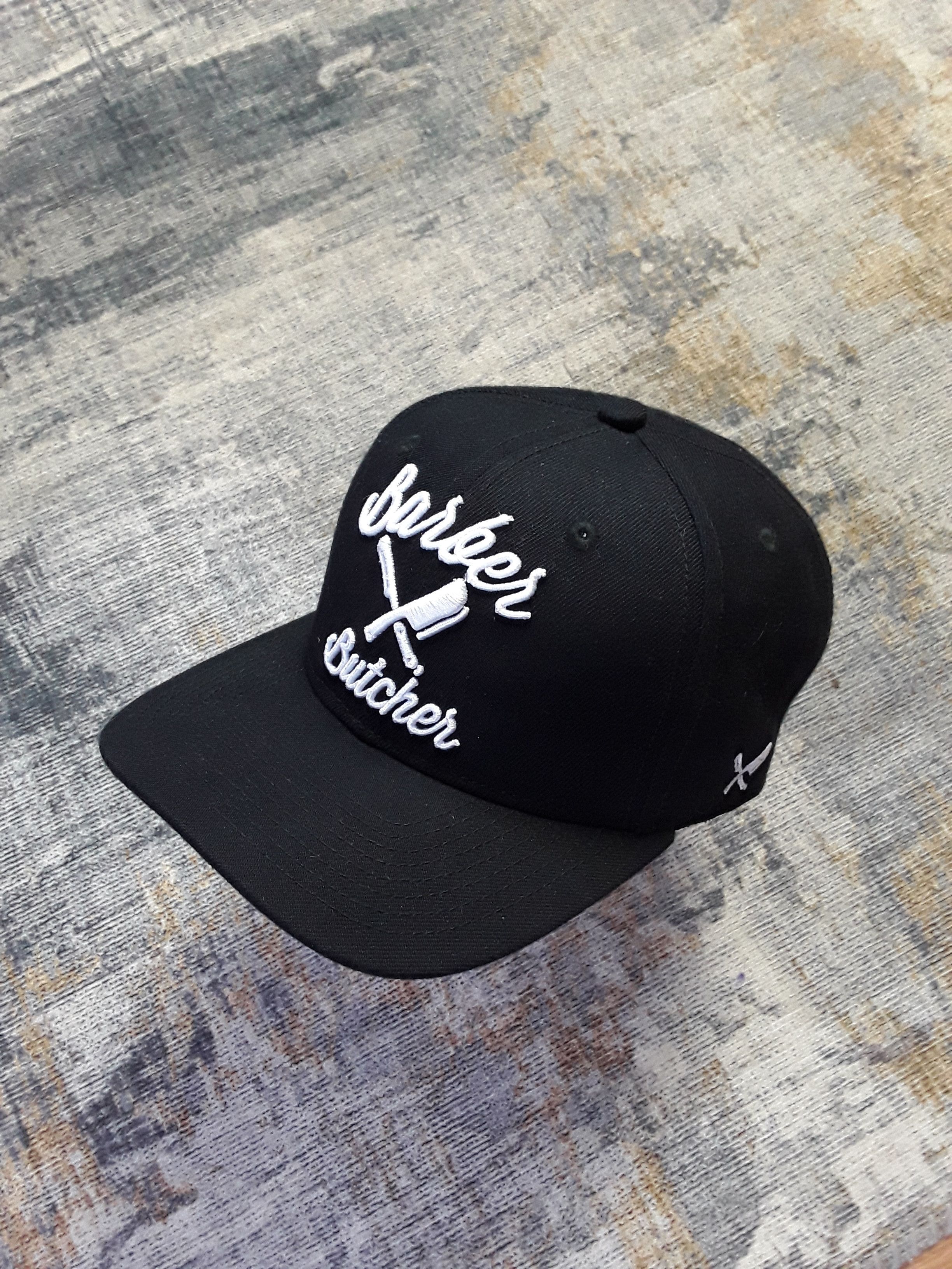 Streetwear Distorted People Barber Butcher Cap | Grailed