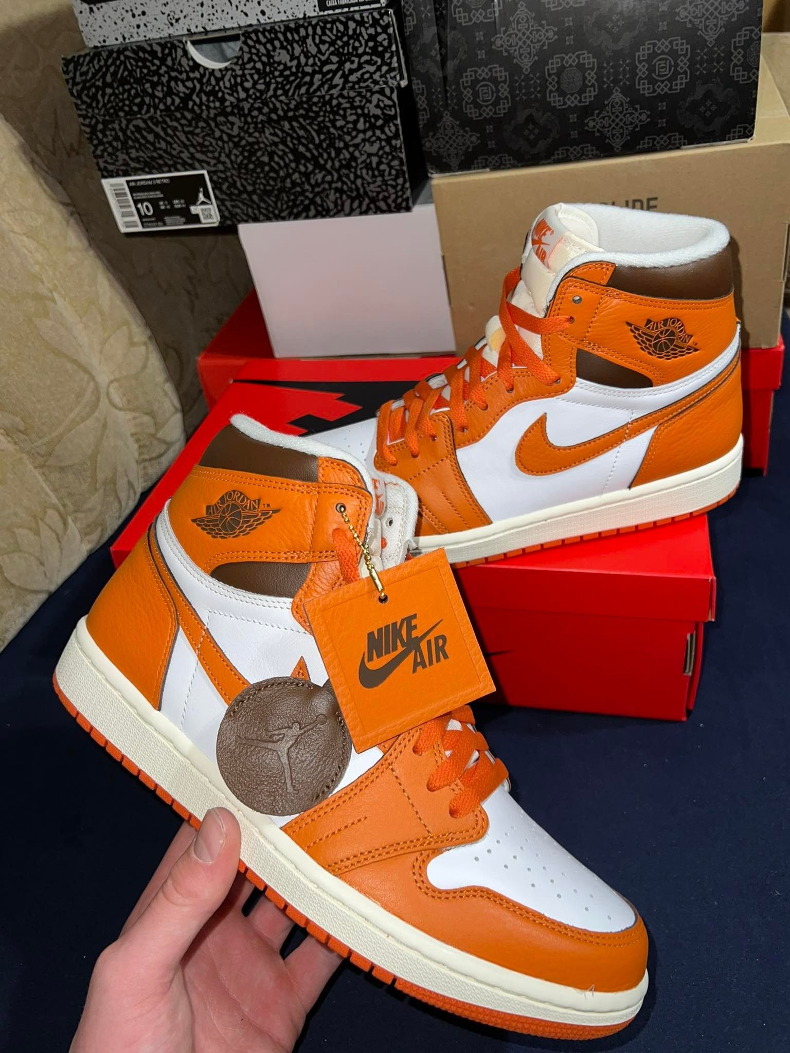 Nike Air Jordan 1 Starfish | Grailed