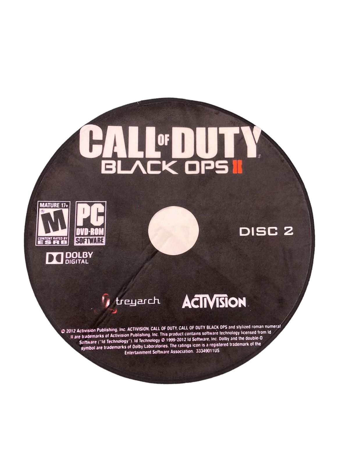 Custom Call Of Duty Black Ops II CD PC Rug 60cm | Grailed
