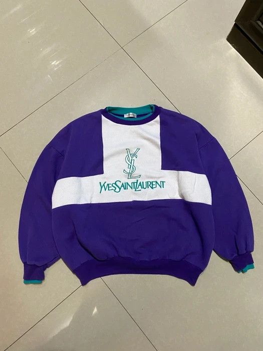 Yves Saint Laurent Vintage YSL Embroidered Logo | Grailed