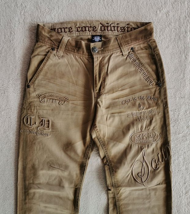 Japanese Brand More Core Division MCD Brown Jeans | Grailed