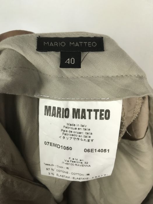 Mario Matteo MARIO MATTEO CASUAL PANT | Grailed