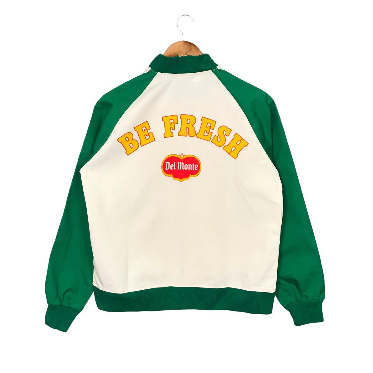 Japanese Brand Vintage Be Fresh Del monte fruits Uniform work jacket ...