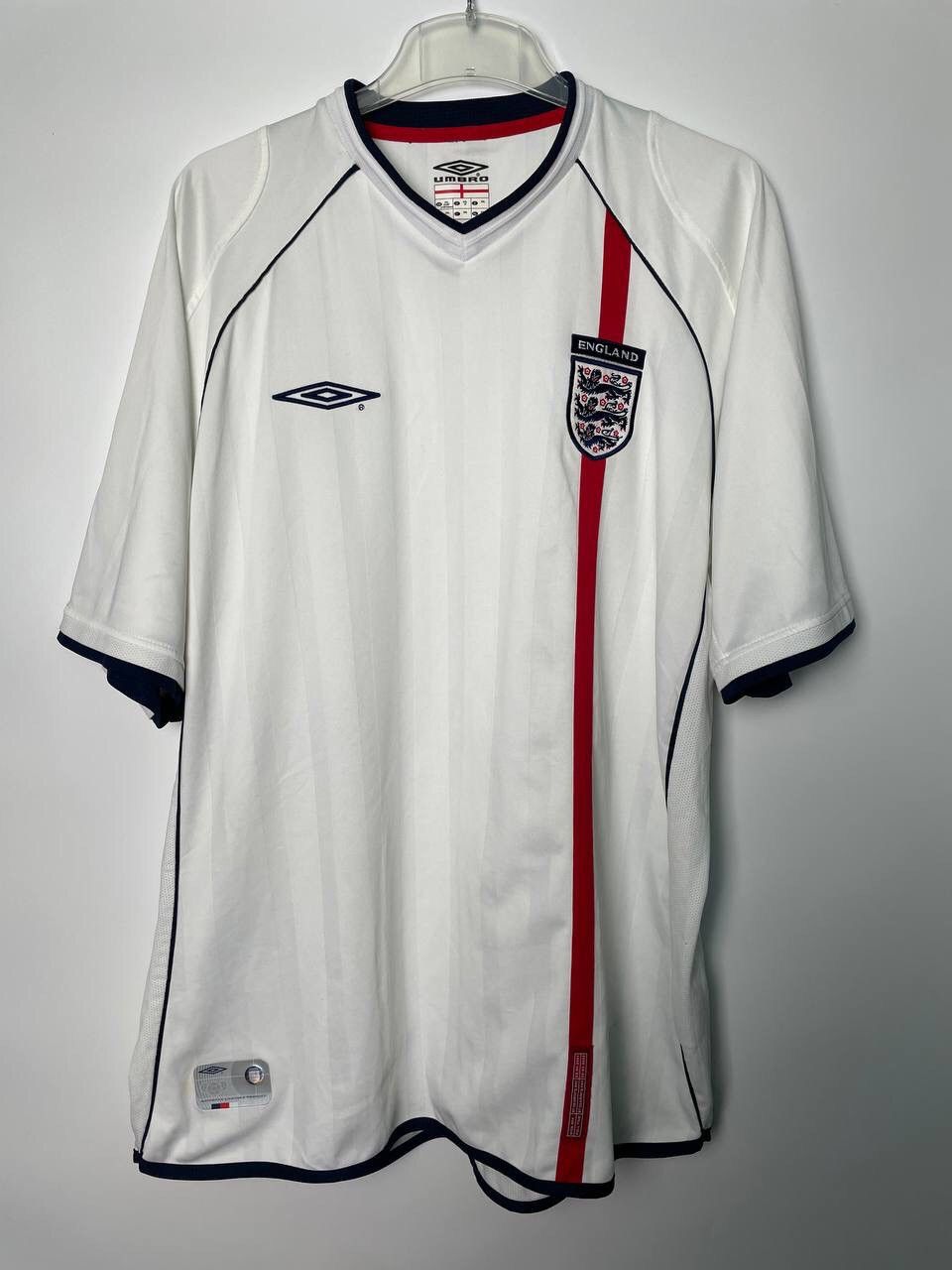 Vintage ENGLAND 2001/03 VINTAGE FOOTBALL SHIRT SOCCER JERSEY UMBRO ...