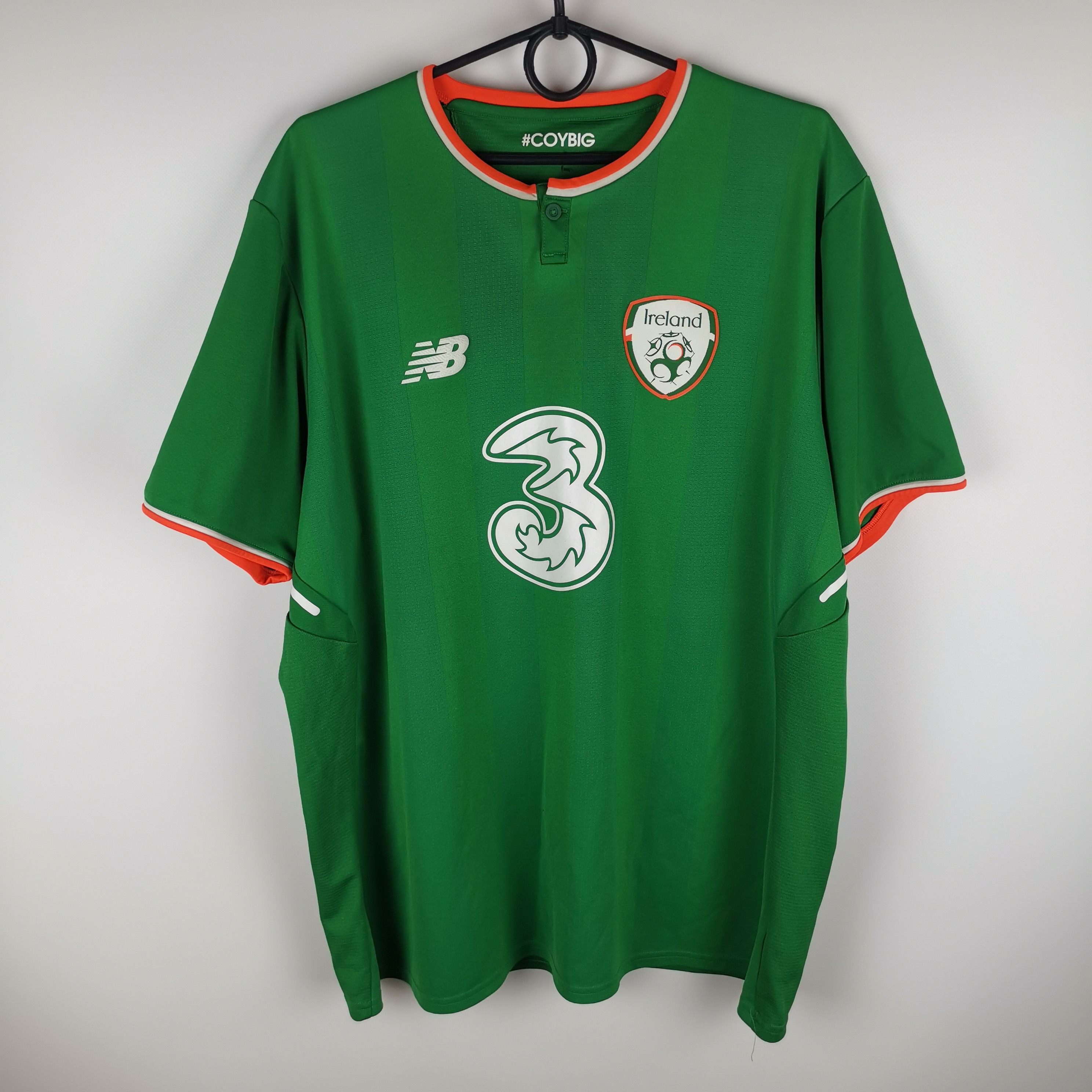 New Balance Ireland New Balance Home Shirt 2017 2018 Size XL | Grailed