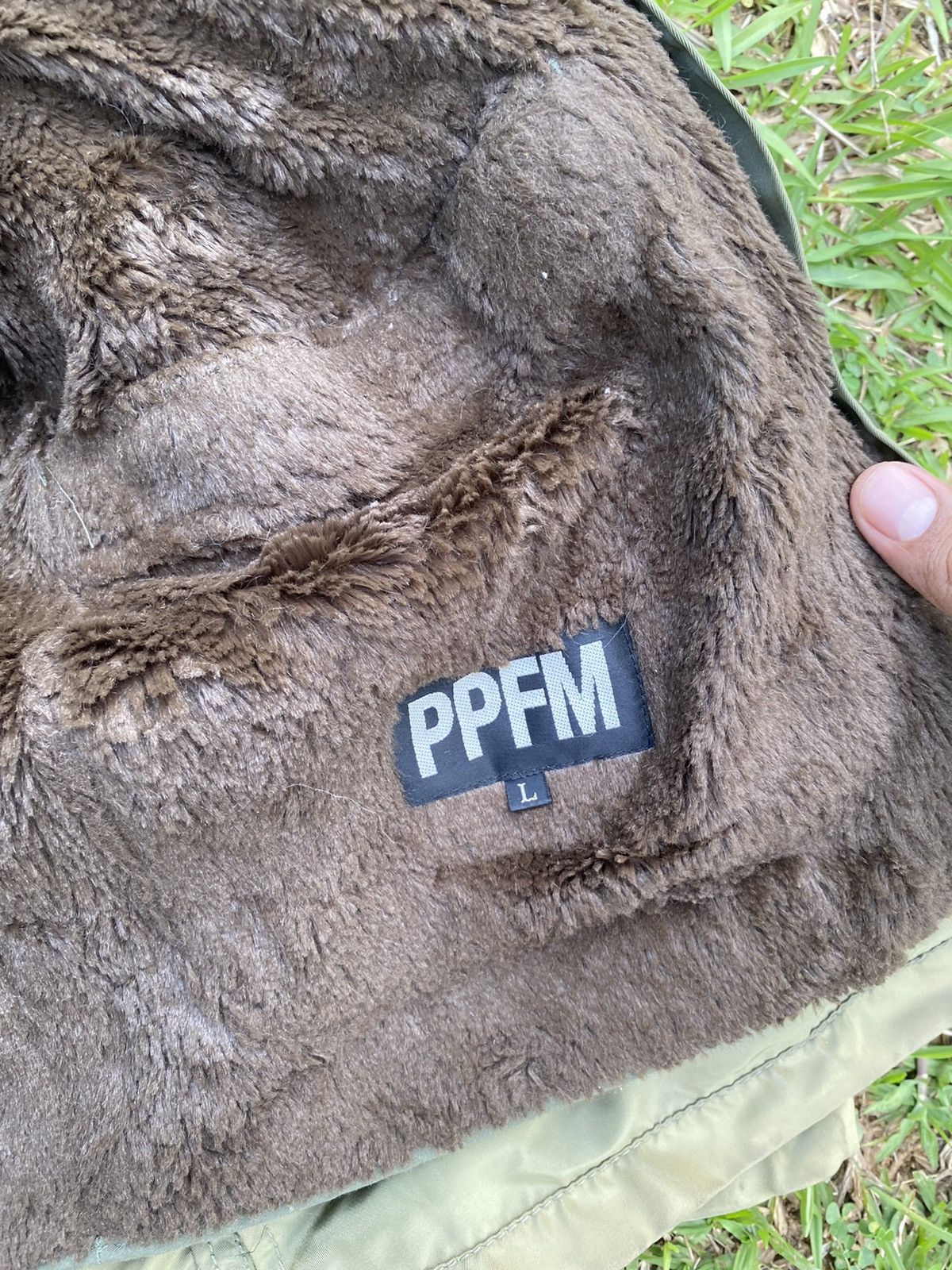 PPFM × Seditionaries PPFM Yellow Riot Punk Green Military Flying Jacket ...