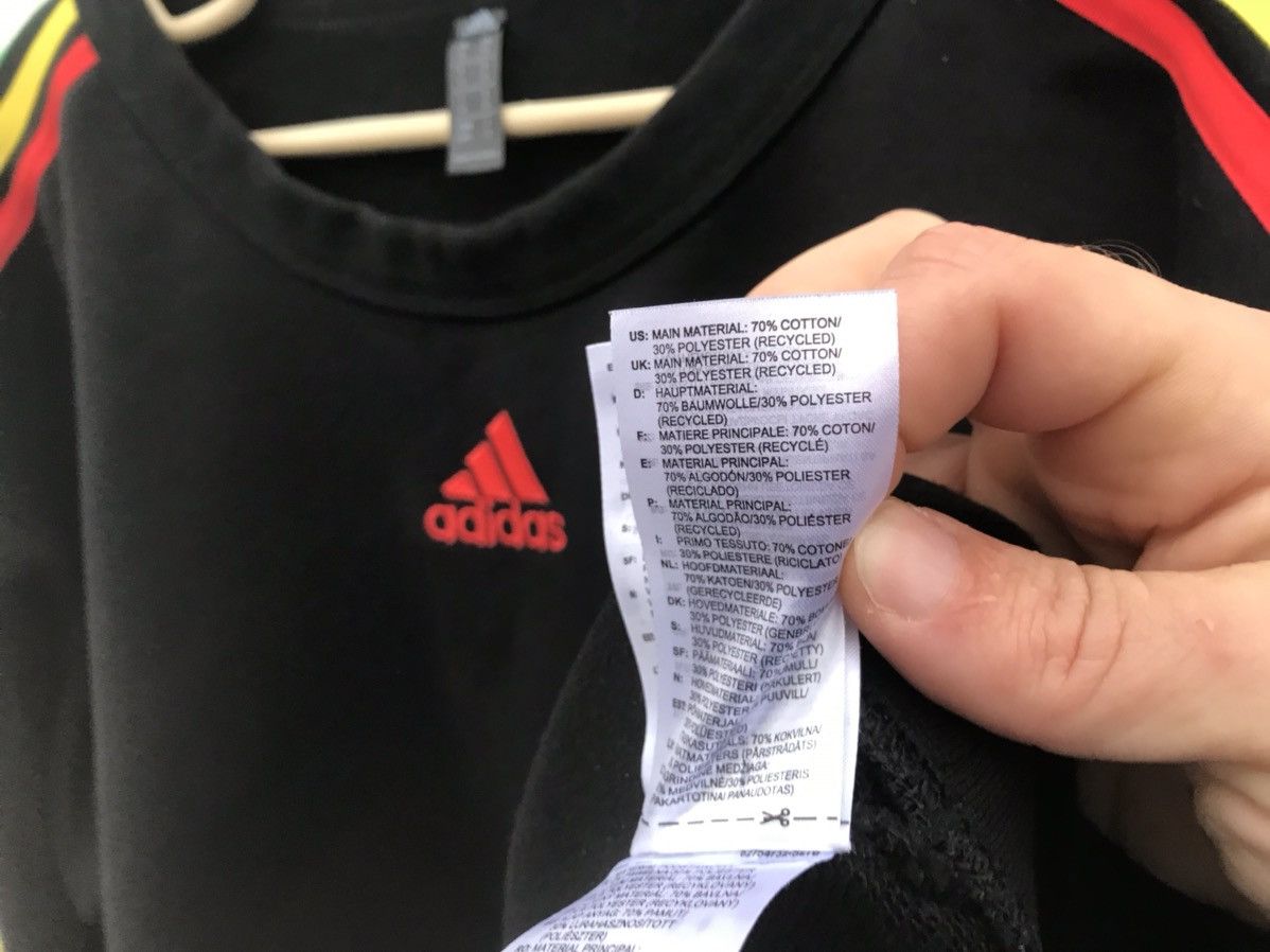 Adidas Adidas Ajax Crewneck Jamaica Flag Rasta Jumper Bob Marley | Grailed