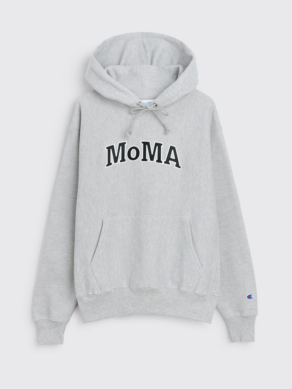 Champion × MoMA × Vintage Moma x Champion Grey Hoodie | Grailed