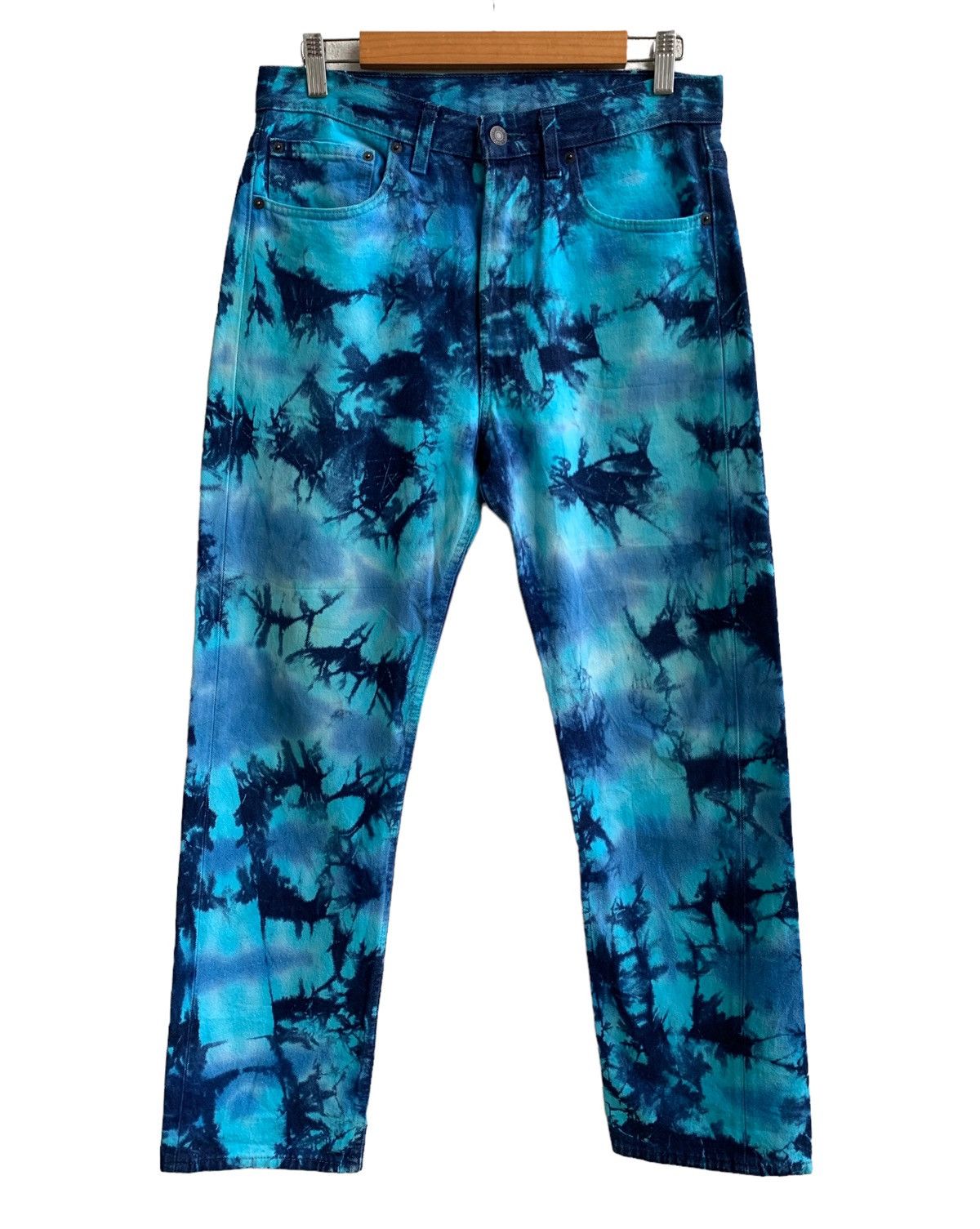 Levi's Vintage Levis 501 Tye Dye Jeans | Grailed