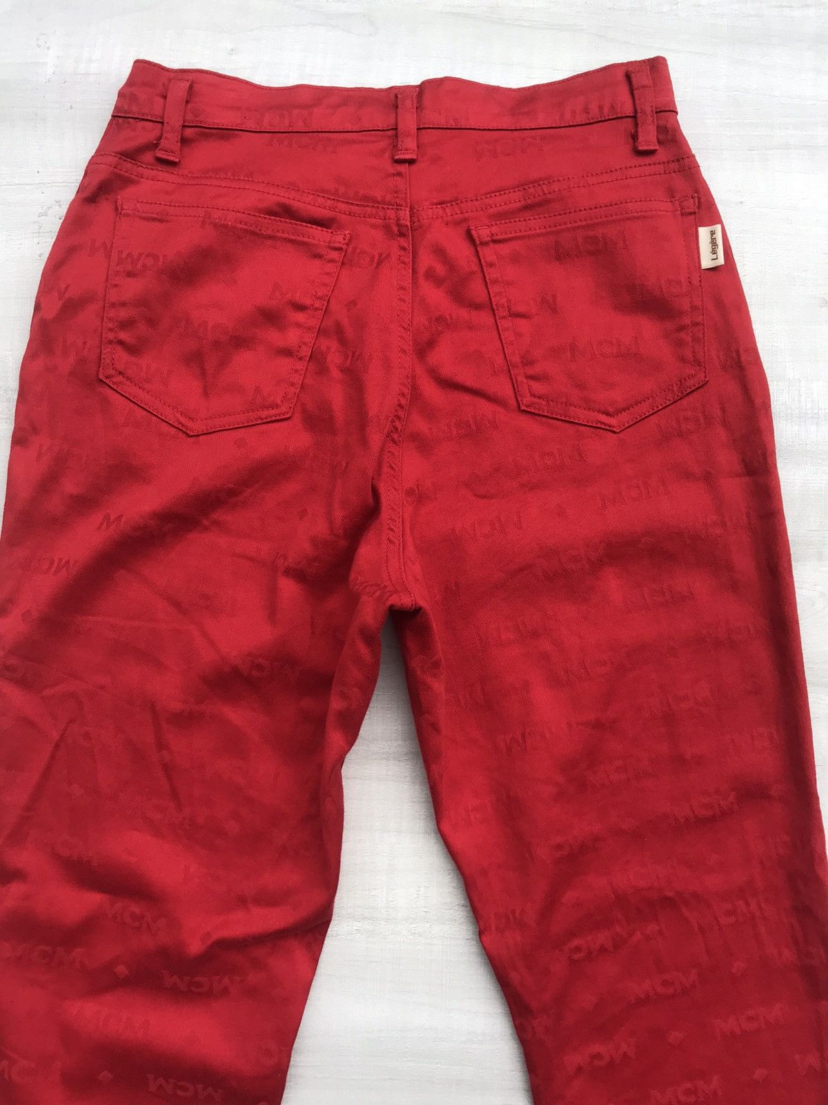 Vintage Vintage MCM Legere Monogram Skinny Fit Jeans | Grailed