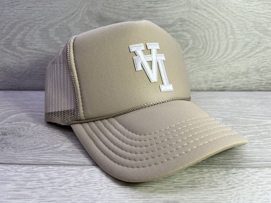 Vintage Vintage Cream LA Trucker Hat | Grailed