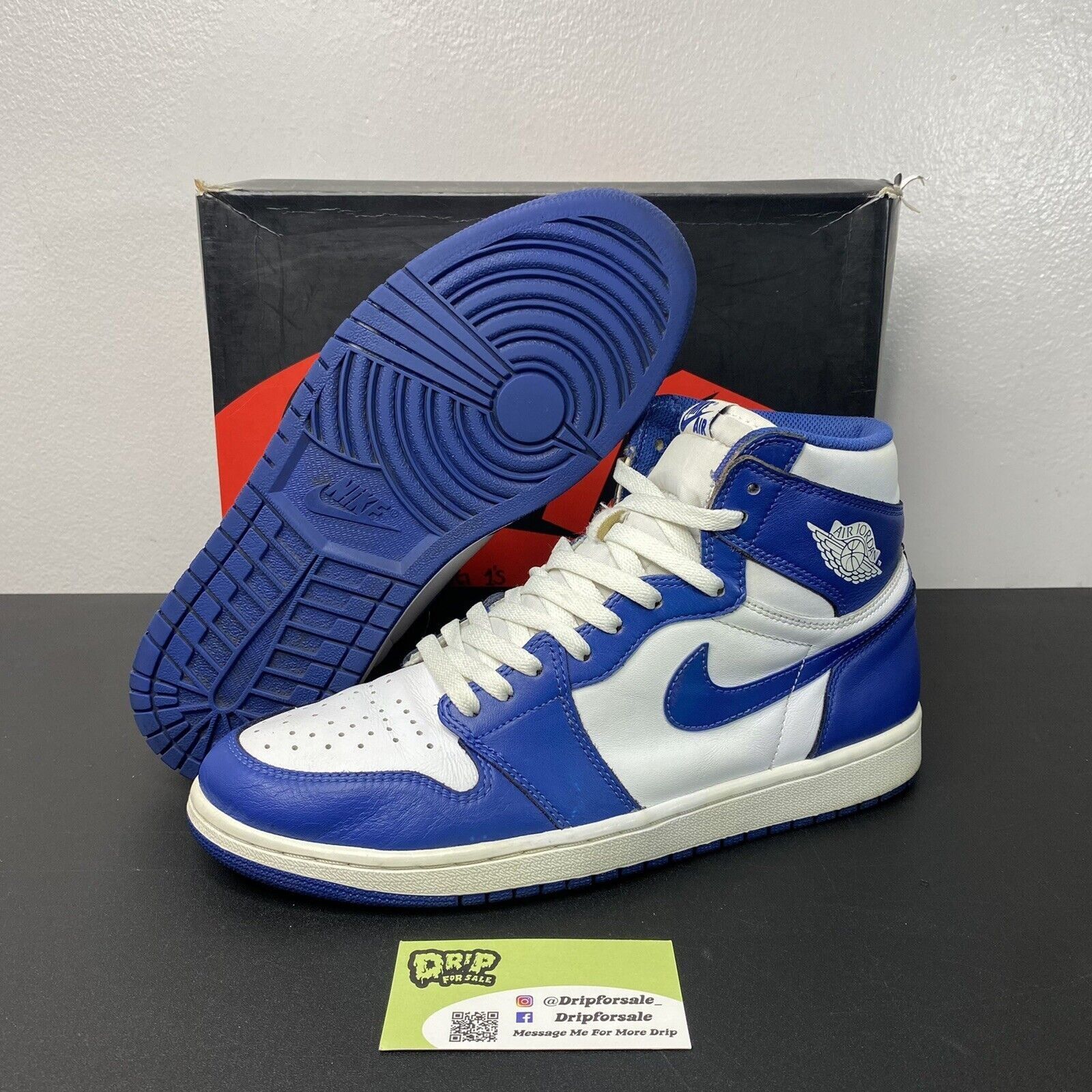 Nike Nike Air Jordan 1 Retro High OG Storm Blue | Grailed