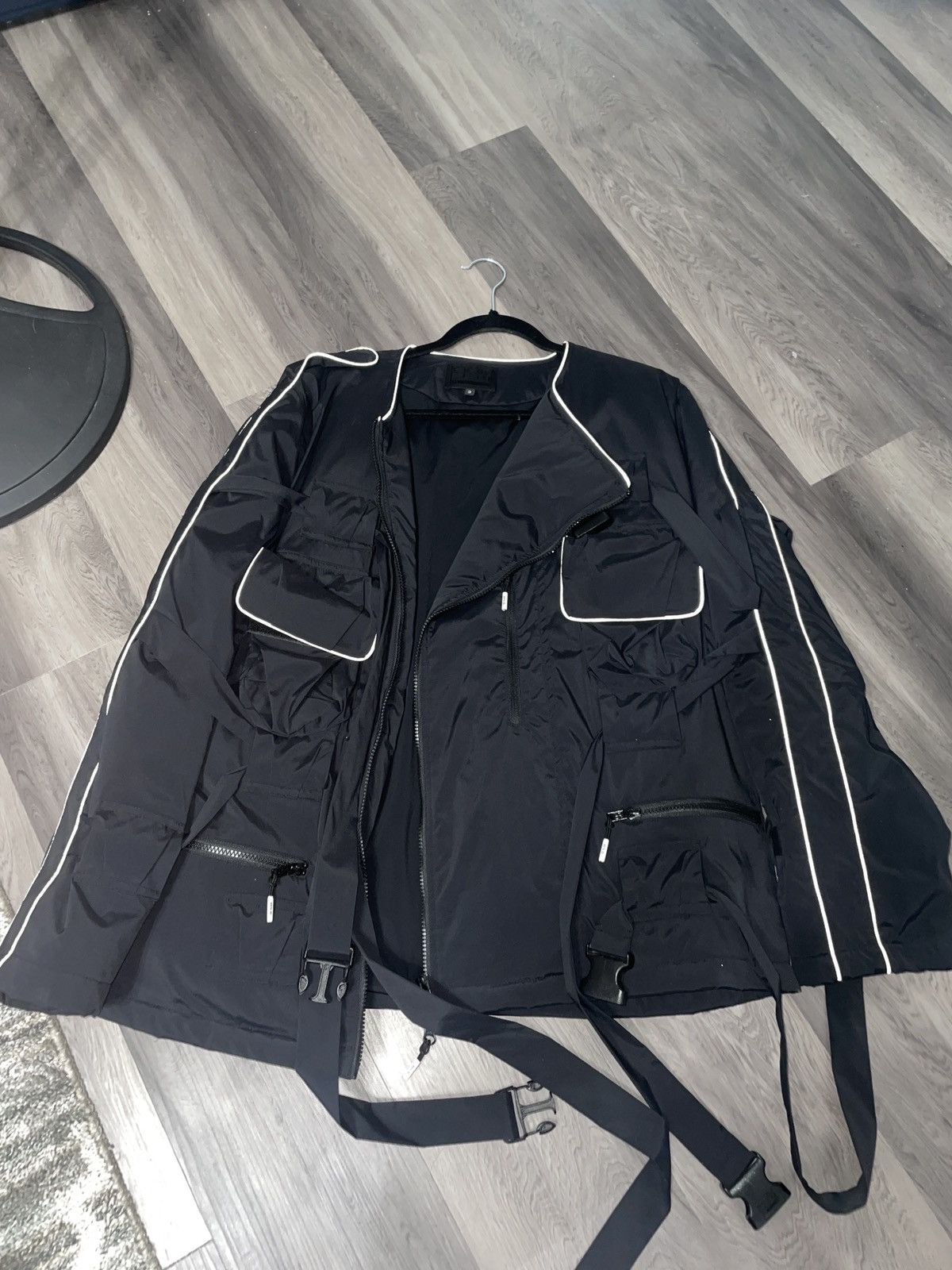 99%IS- Bondage strap jacket | Grailed