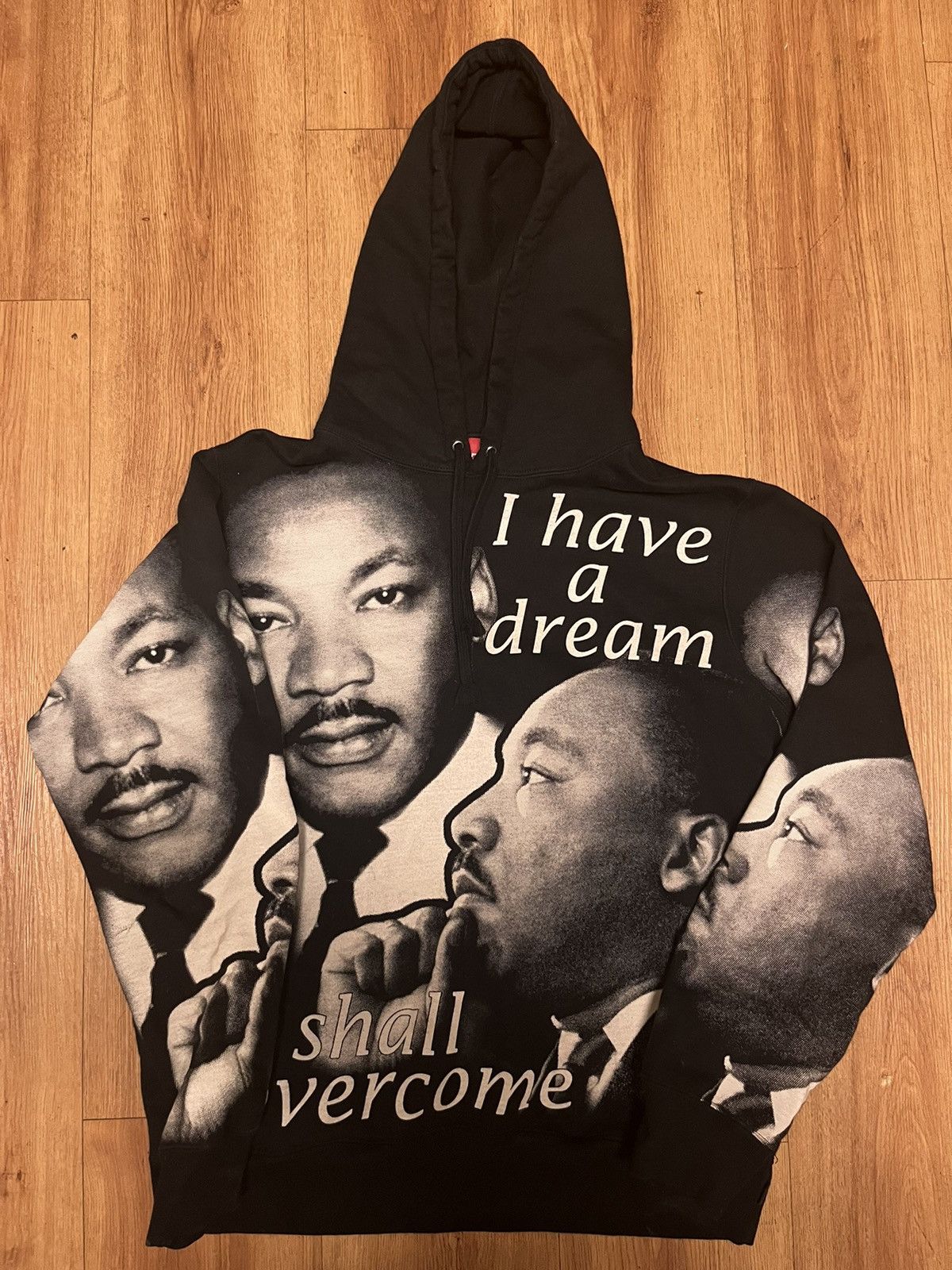 Supreme Supreme MLK hoodie black | Grailed