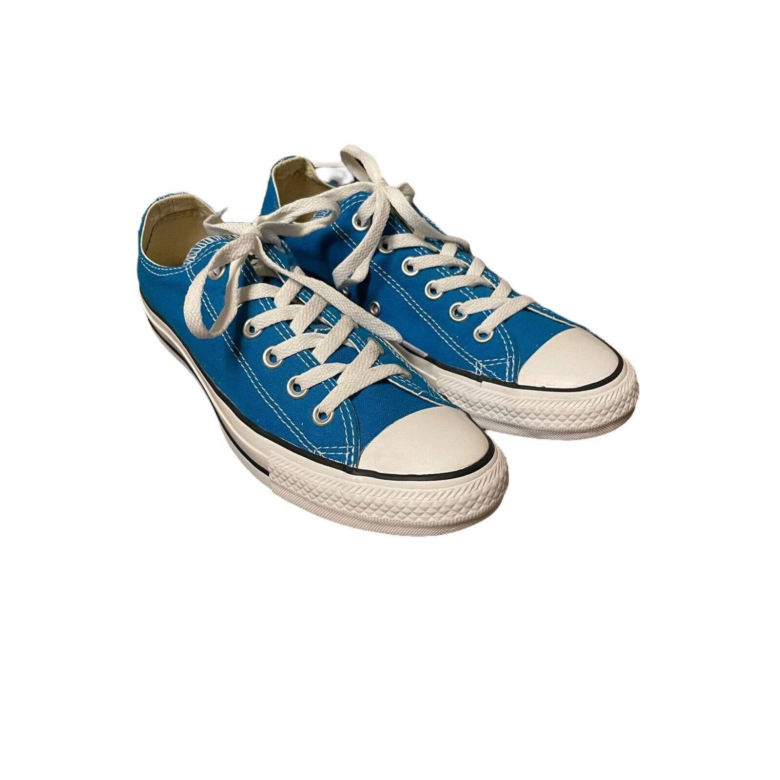 Converse Converse Chuck Taylor Low Top All Stars Bright Blue Sneakers ...
