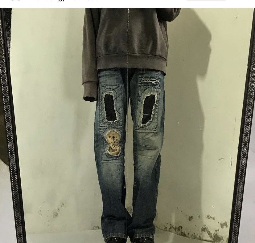 Japanese Brand Distressed japanese denim Dy 7981 , beautiful design ...