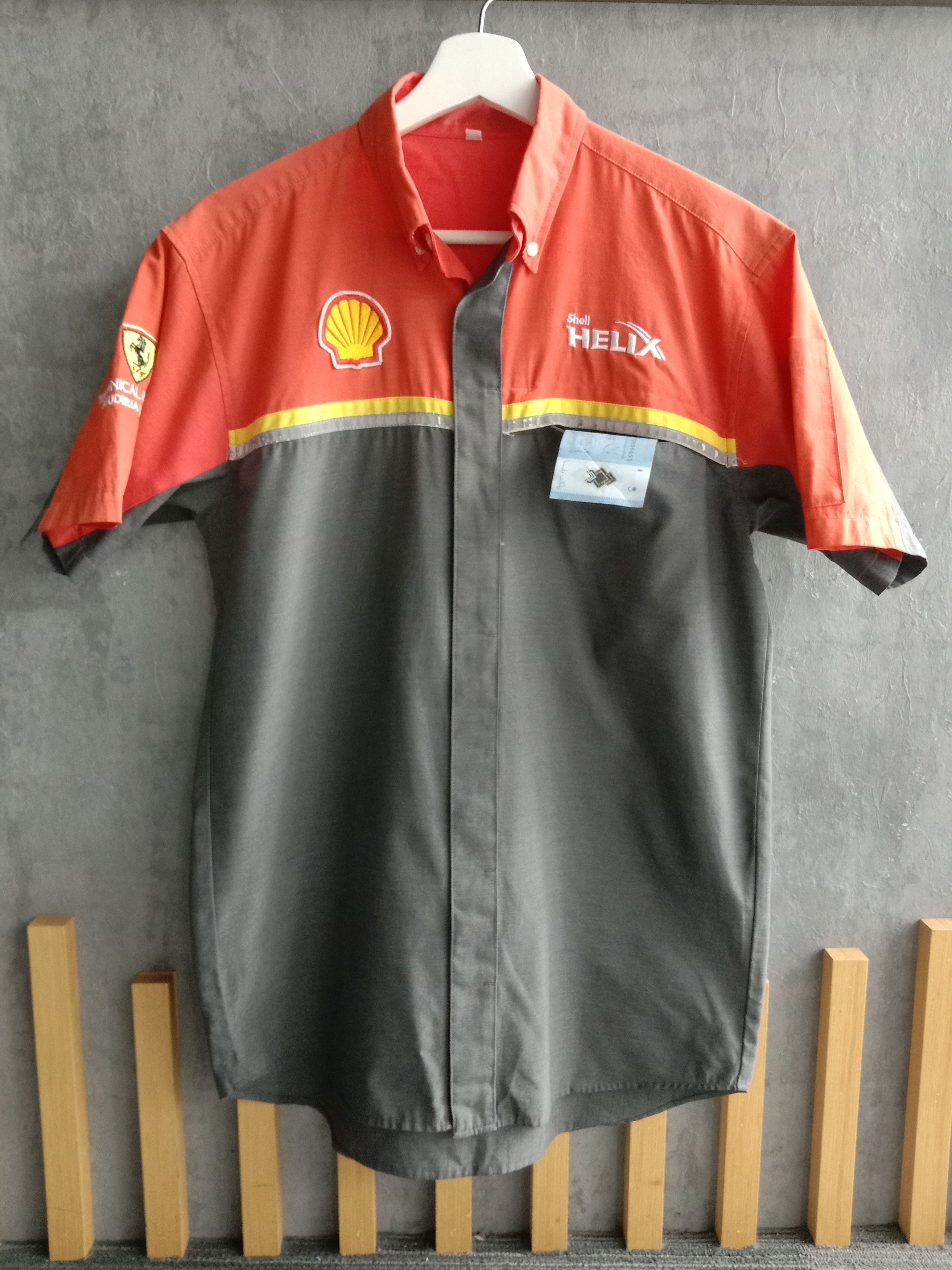 Racing × Scuderia Ferrari × Streetwear Shell V-Pover Helix Technical ...