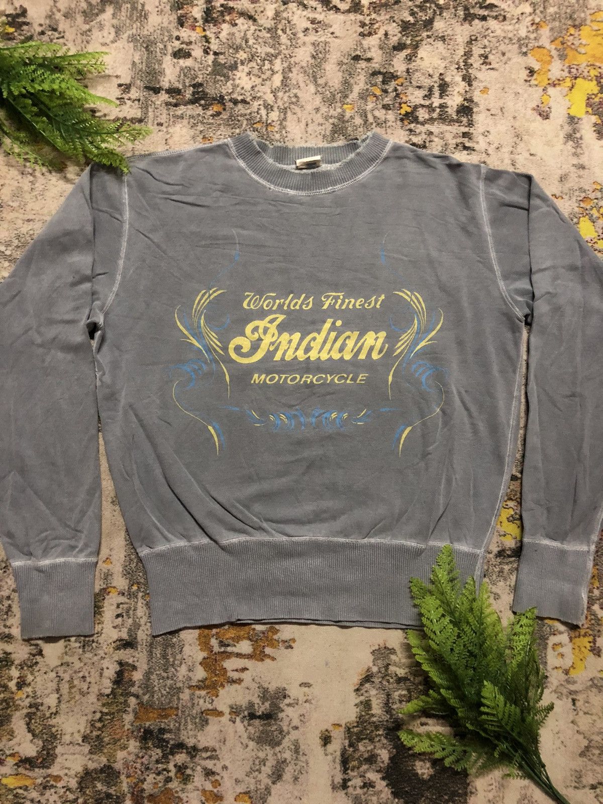 Indian Motercycles × Rare × Vintage Vintage indian Motorcycle Big Logo ...