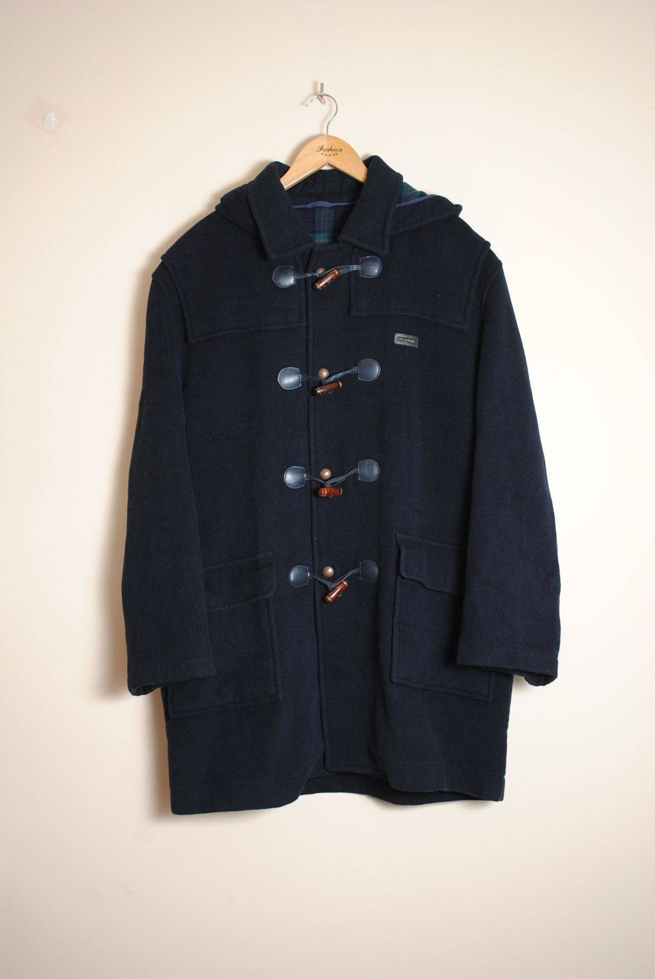 Paul & Shark × Vintage Paul & Shark Vintage Wool Duffle Coat Size L ...