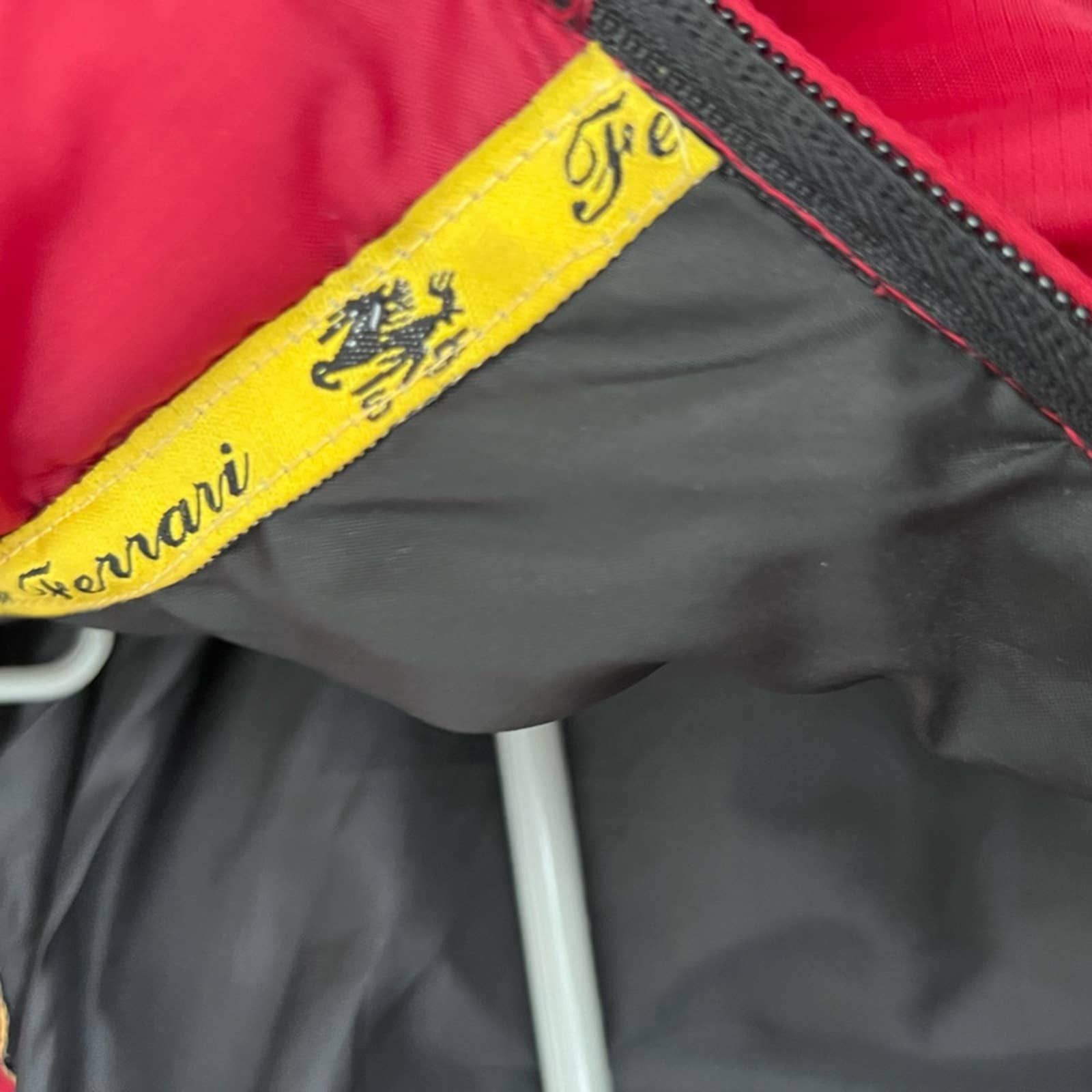 Ferrari FERRARI X MARLBORO RACING PUFFER JACKET EMBROIDERED RARE | Grailed