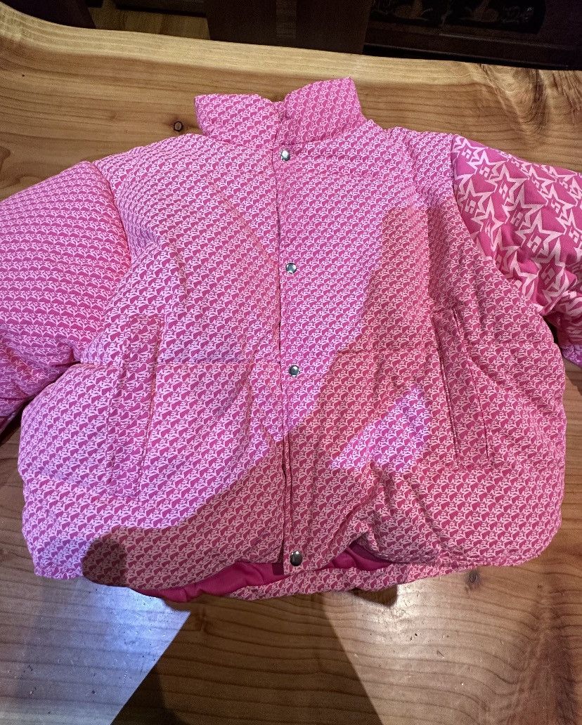 Spider Worldwide Sp5der Worldwide Pink Puffer Jacket | Grailed
